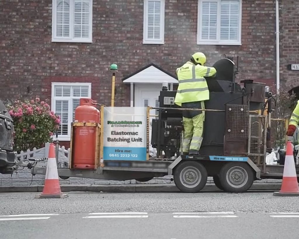 Roadmender Elastomac Road Repair Machine | 2 Rent UK Ltd